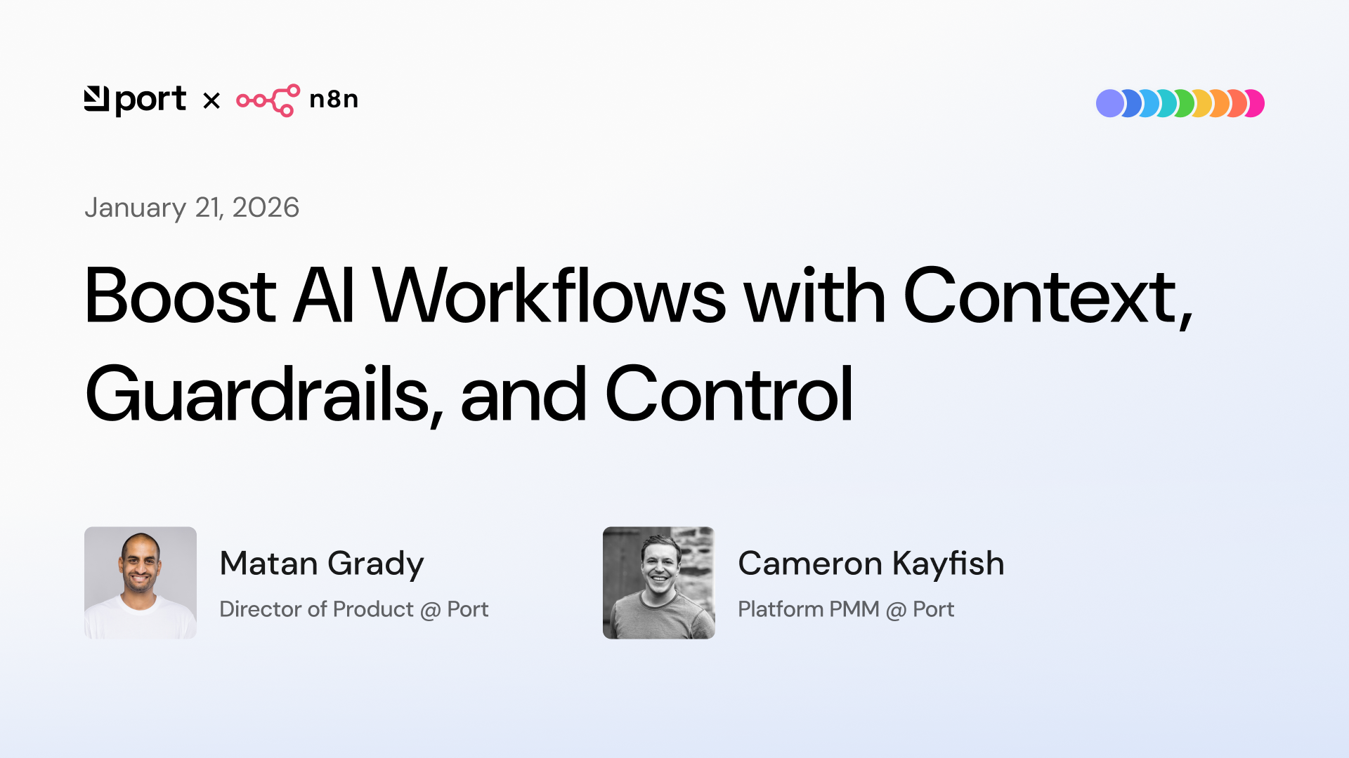 Port × n8n: Boost AI Workflows with Context, Guardrails, and Control